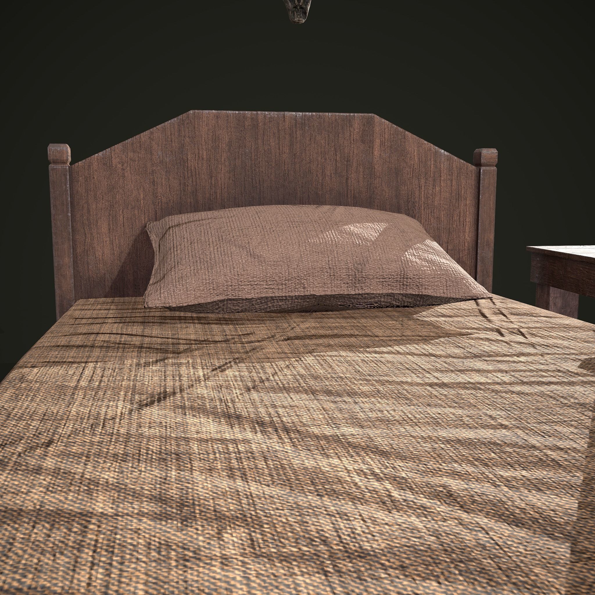 Medieval Tavern Bedroom Props Pack 3D Model Collection | CGTrader