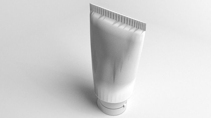 Toothpaste 3 3D model | CGTrader