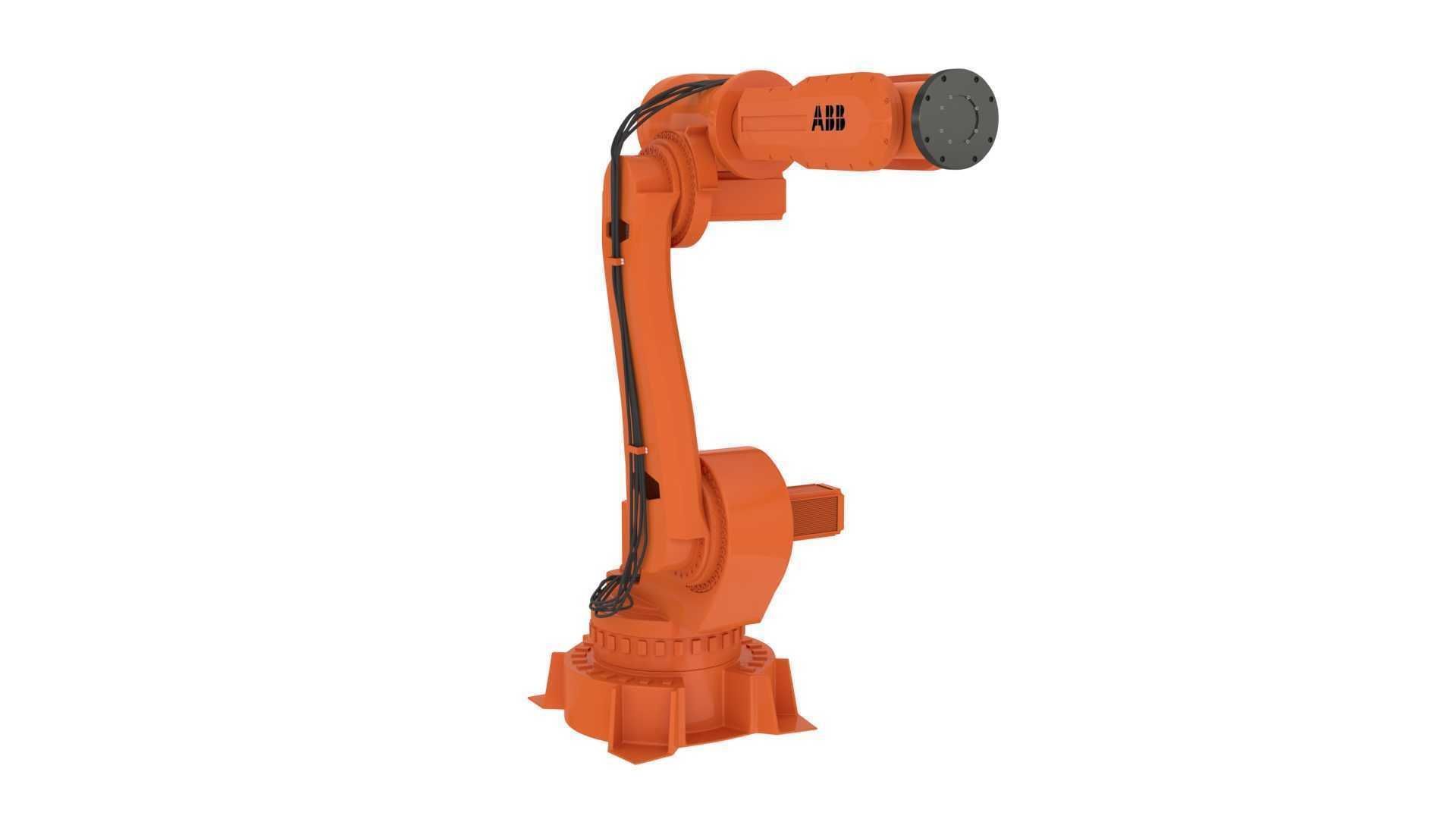 ABB IRB 6620 Industrial Robot 3D model | CGTrader