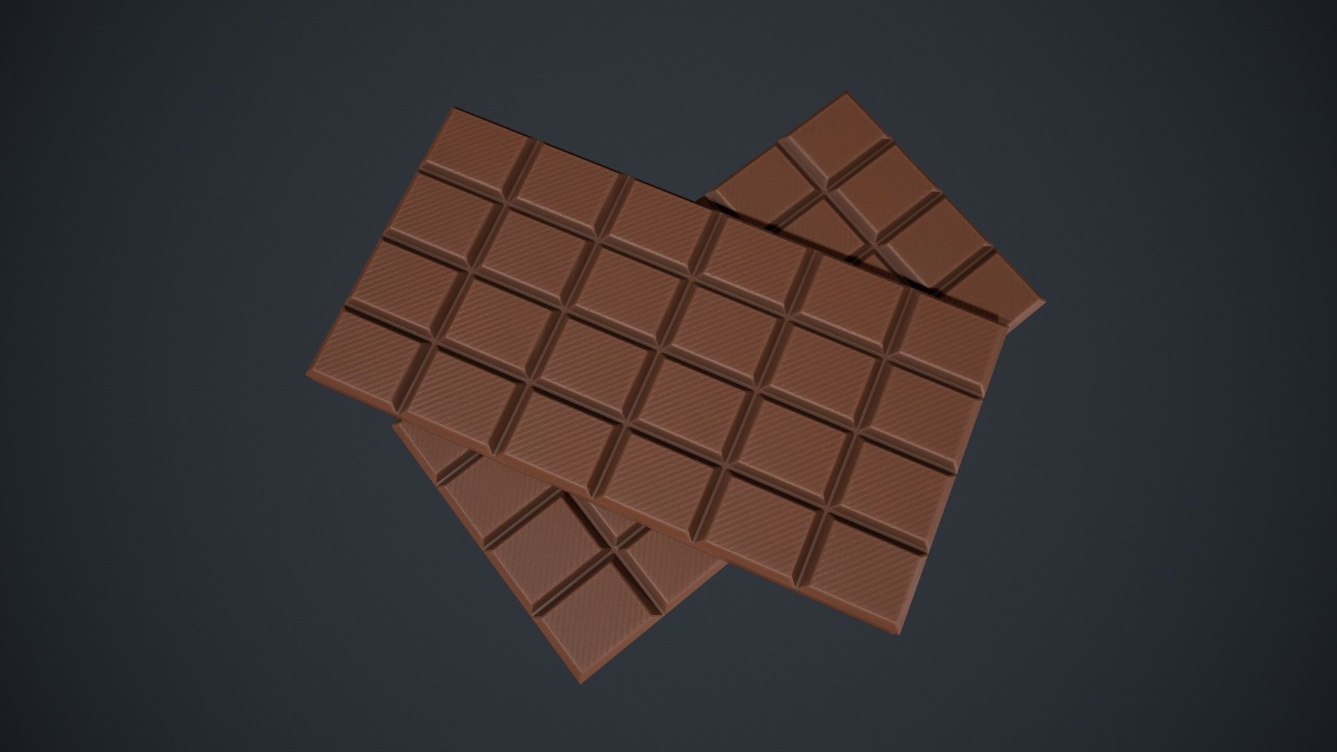 3D model Chocolate Bar VR / AR / low-poly | CGTrader