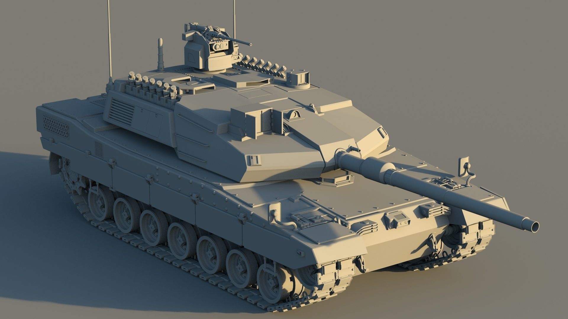 Altay War Tank 3D model | CGTrader