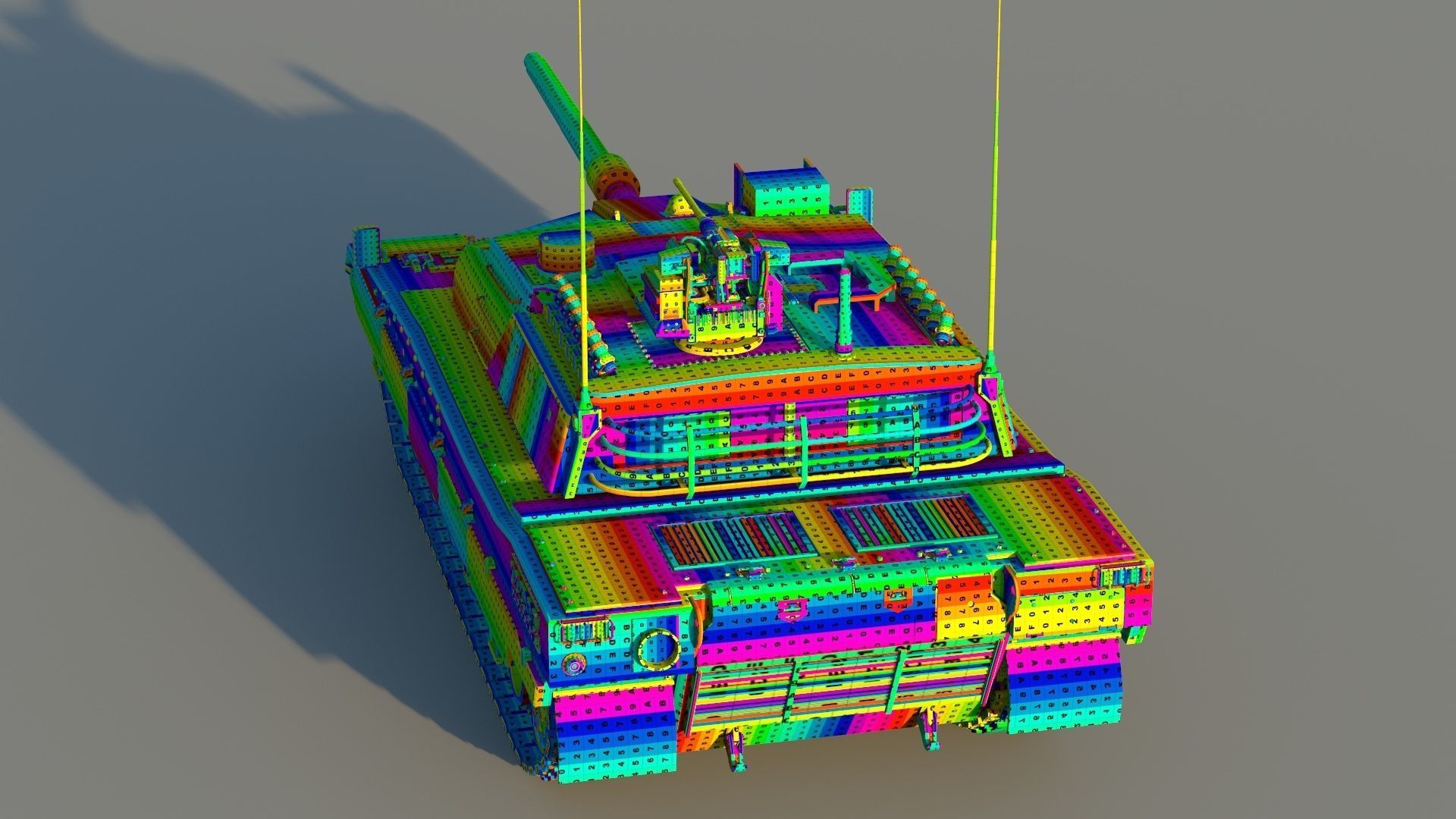 Altay War Tank 3D model | CGTrader