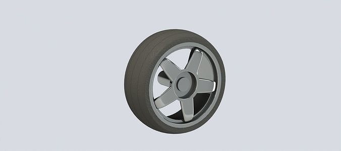 robot wheel 3D model | CGTrader