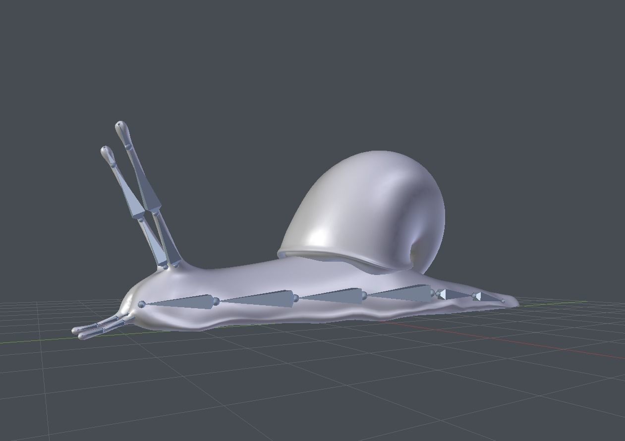3D model Snail VR / AR / low-poly | CGTrader