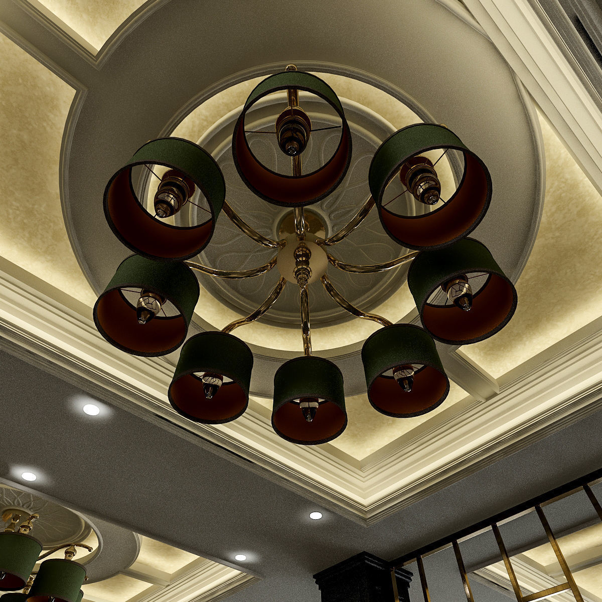 3D model Hotel Lobby VR / AR / low-poly | CGTrader