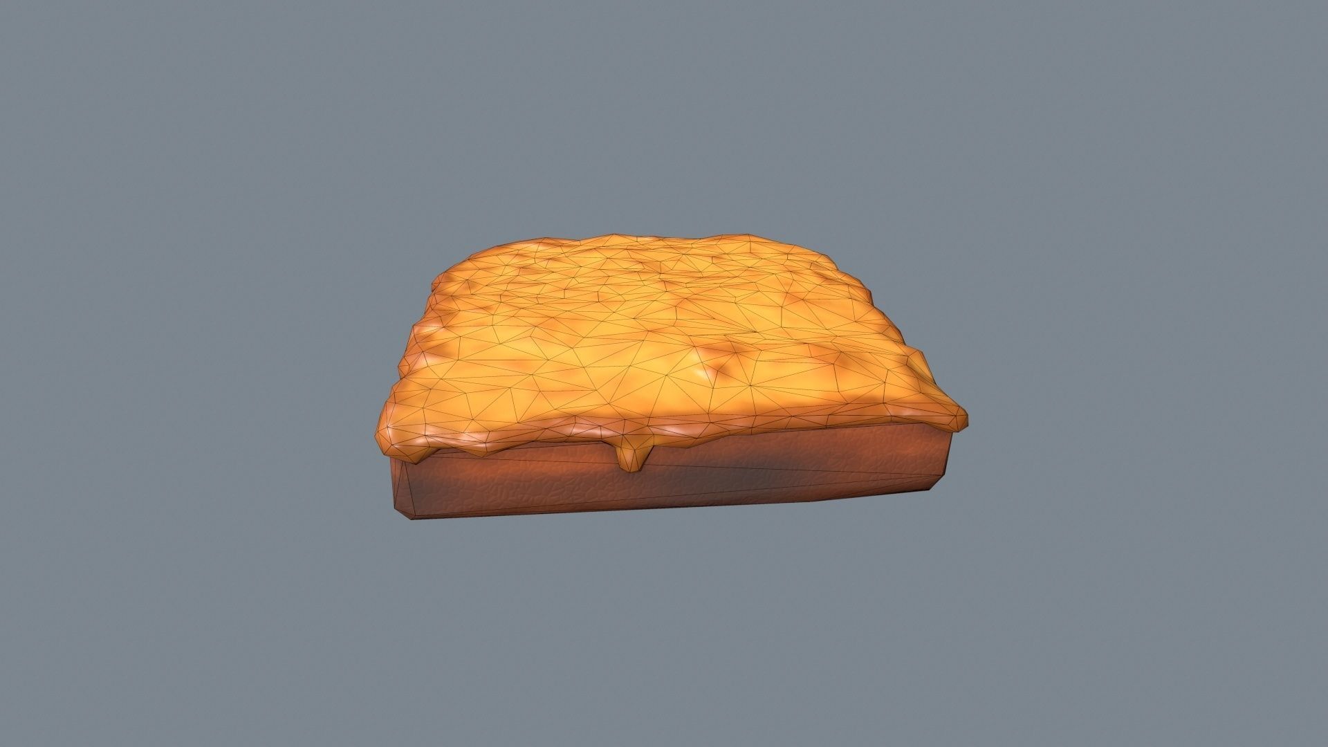 3D model Grilled Cheese VR / AR / low-poly | CGTrader