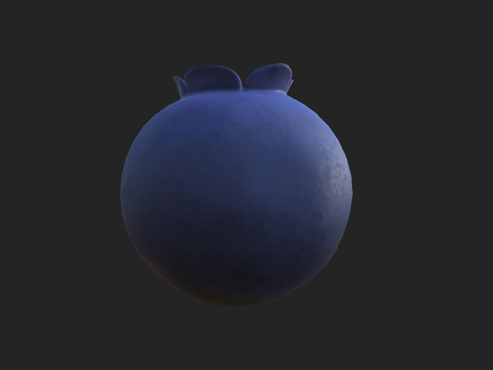 Blueberry 3D model | CGTrader