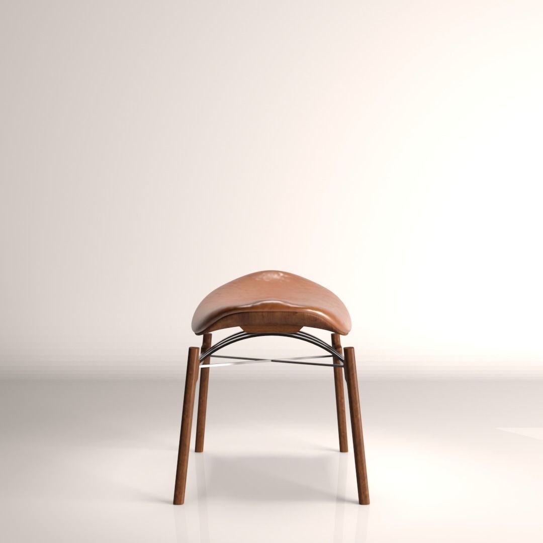 Puff Saddle 3D model | CGTrader