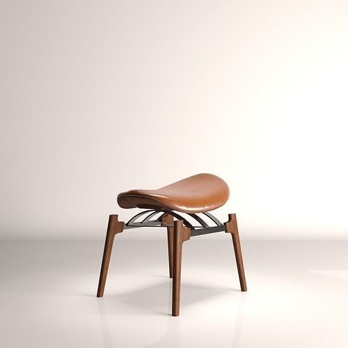 Puff Saddle 3D model | CGTrader