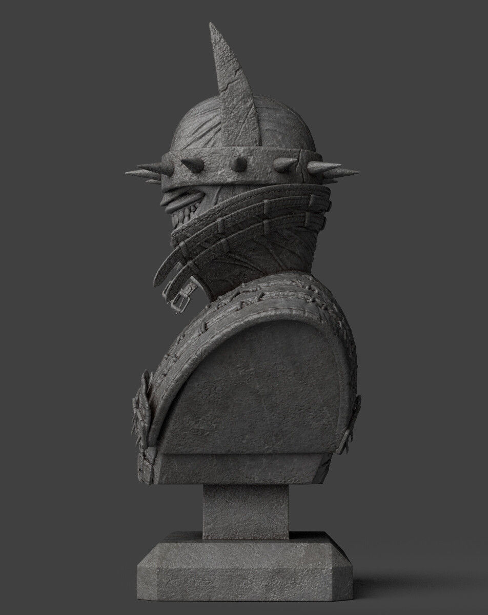 Batman Who laughs 3D model 3D printable | CGTrader