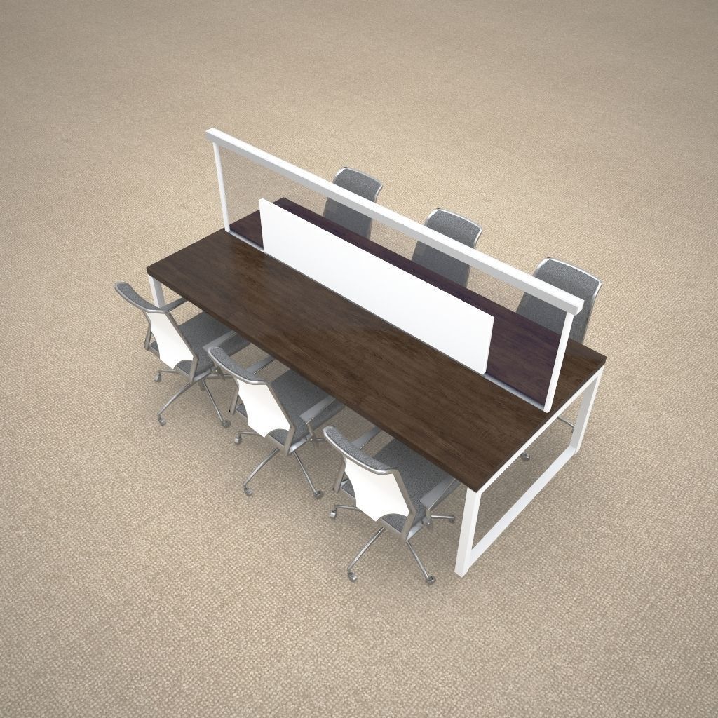 library table 3D model | CGTrader