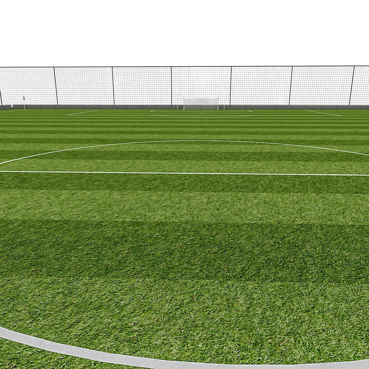 3D model Football Field Pack VR / AR / low-poly | CGTrader