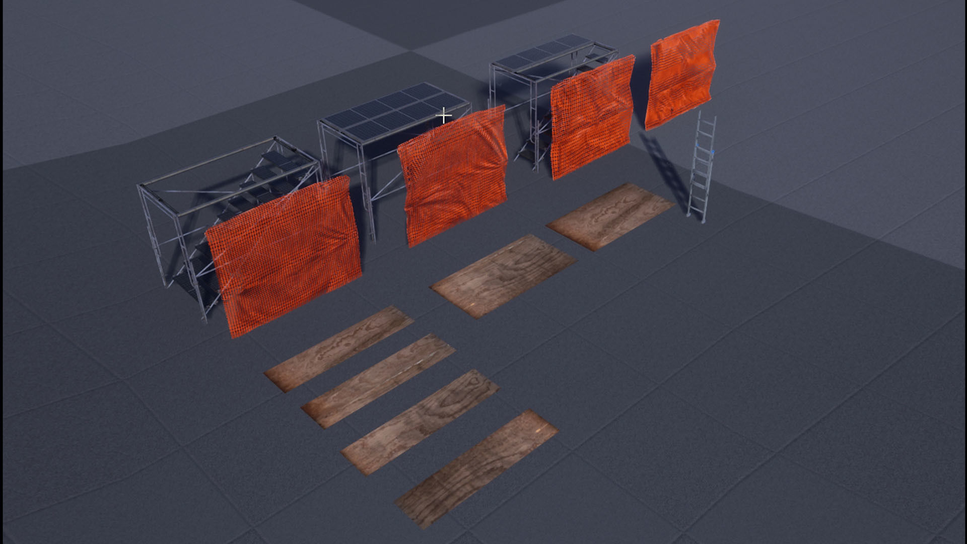 3D model Modular Scaffolding Set VR / AR / low-poly | CGTrader