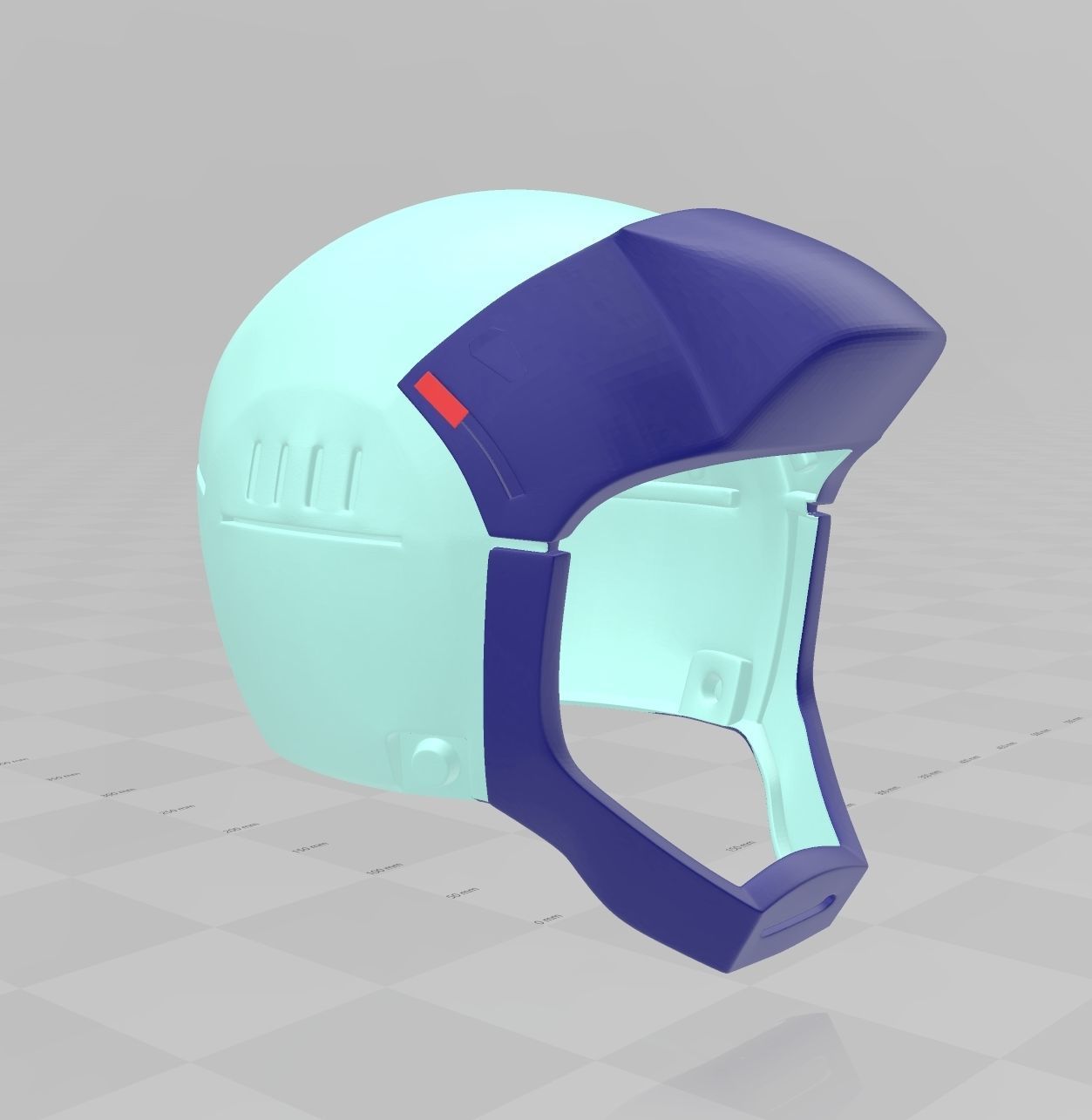 Zeta Gundam Pilot helmet Cosplay 3D model 3D printable | CGTrader