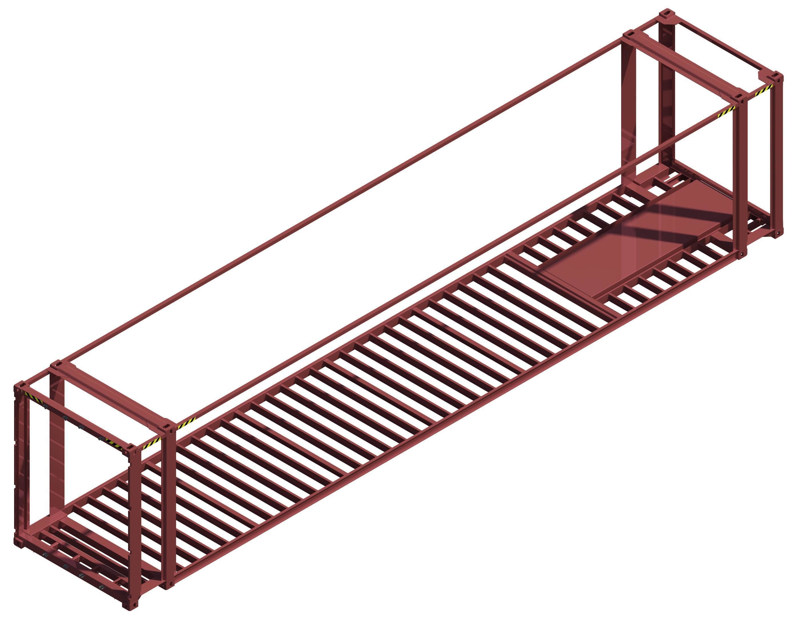 Autodesk Revit 2016 Shipping Container 45 Foot High Cube 3D model ...