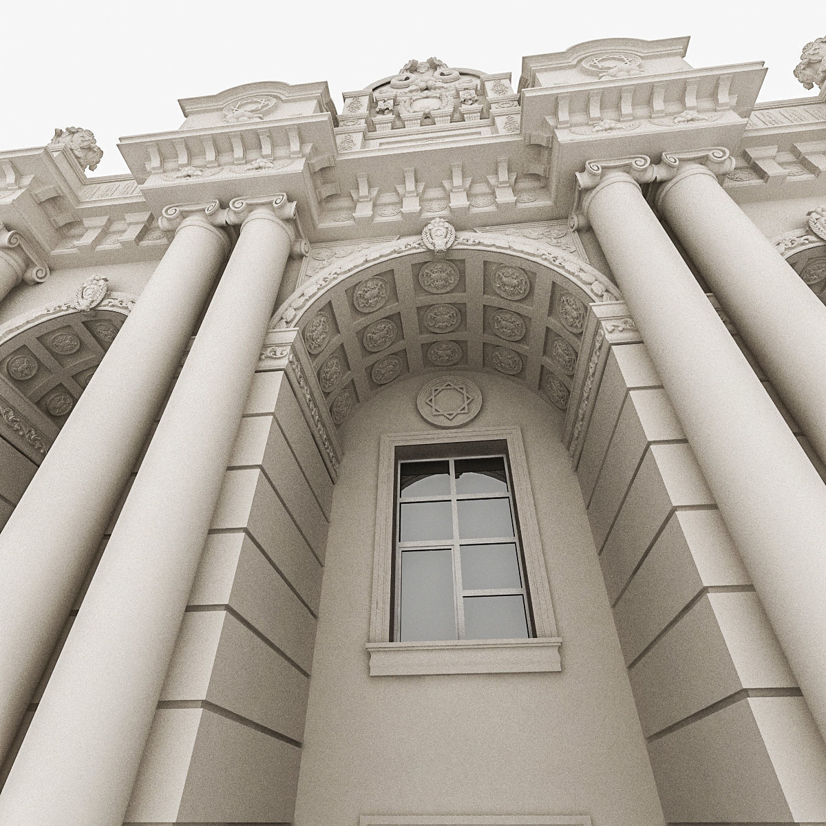 University Building 3D model | CGTrader