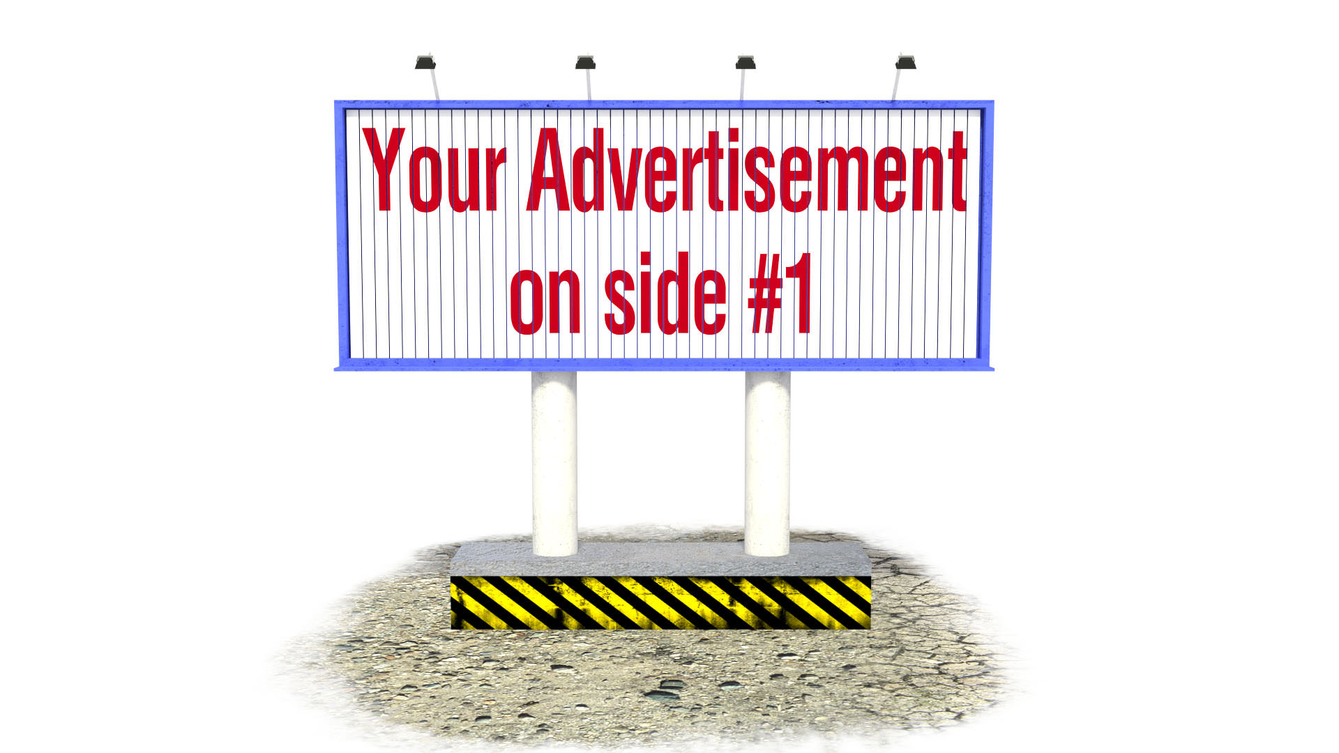 Animated Rotating Billboard 3D model animated | CGTrader