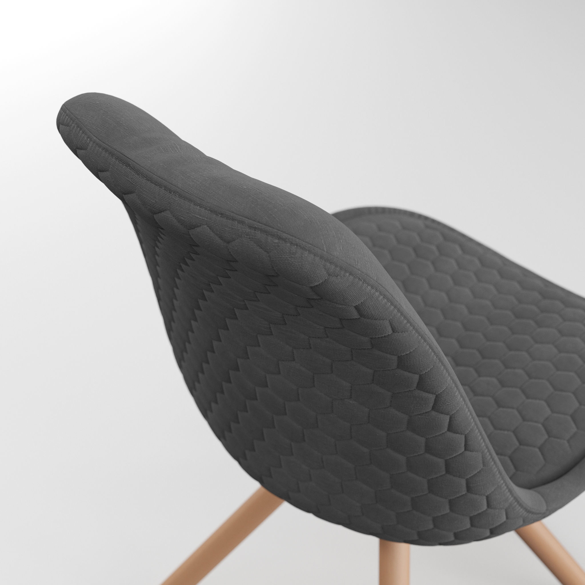 Kitchen Chair Lars 3D model | CGTrader