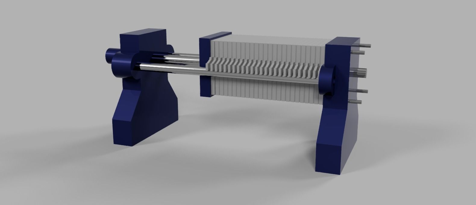 3D model Pressure plate filter machine VR / AR / low-poly | CGTrader