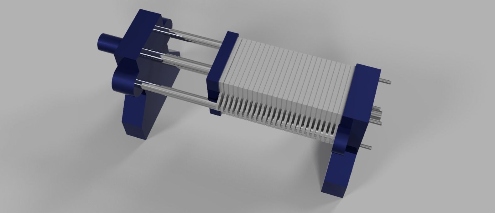 3D model Pressure plate filter machine VR / AR / low-poly | CGTrader