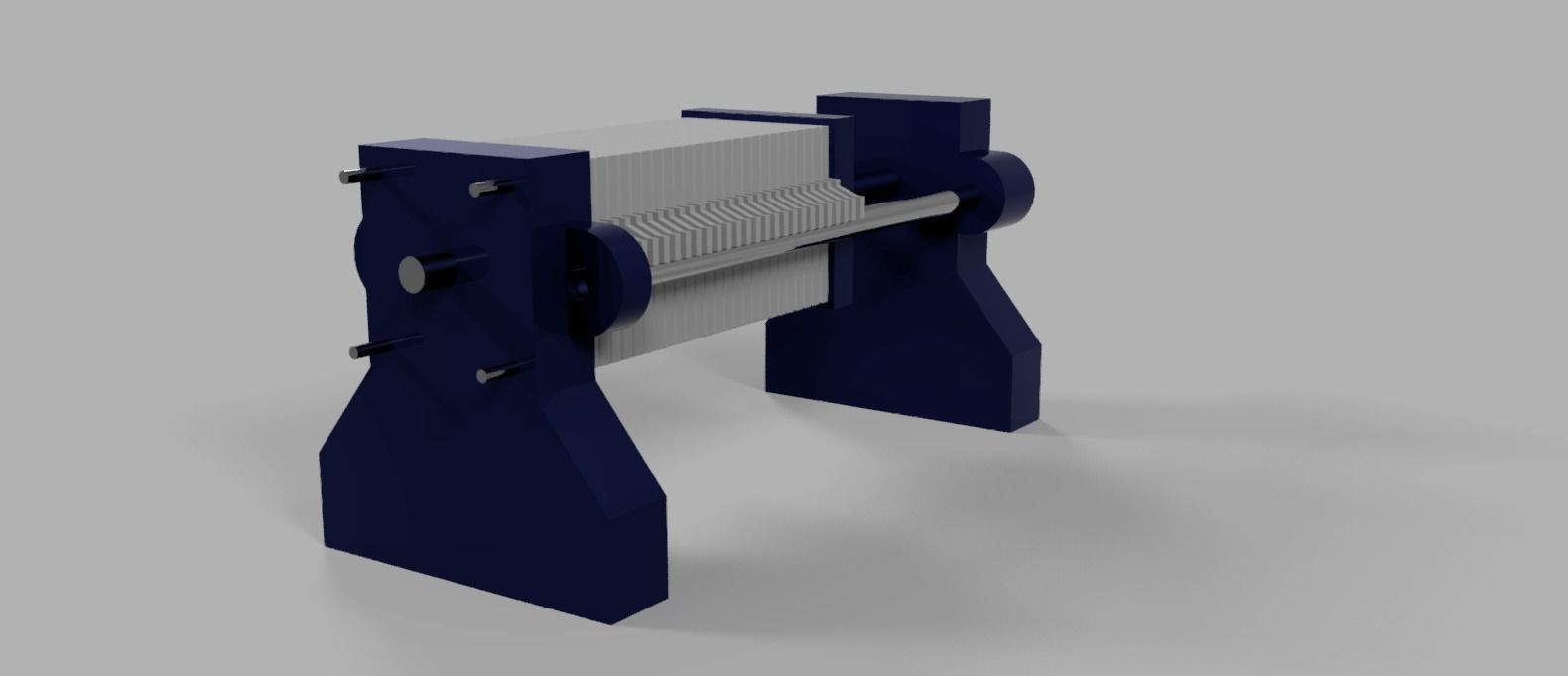 3D model Pressure plate filter machine VR / AR / low-poly | CGTrader