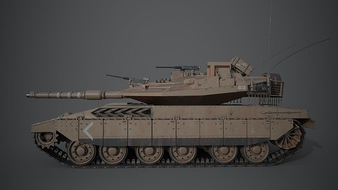 3D model Merkava Tank VR / AR / low-poly | CGTrader