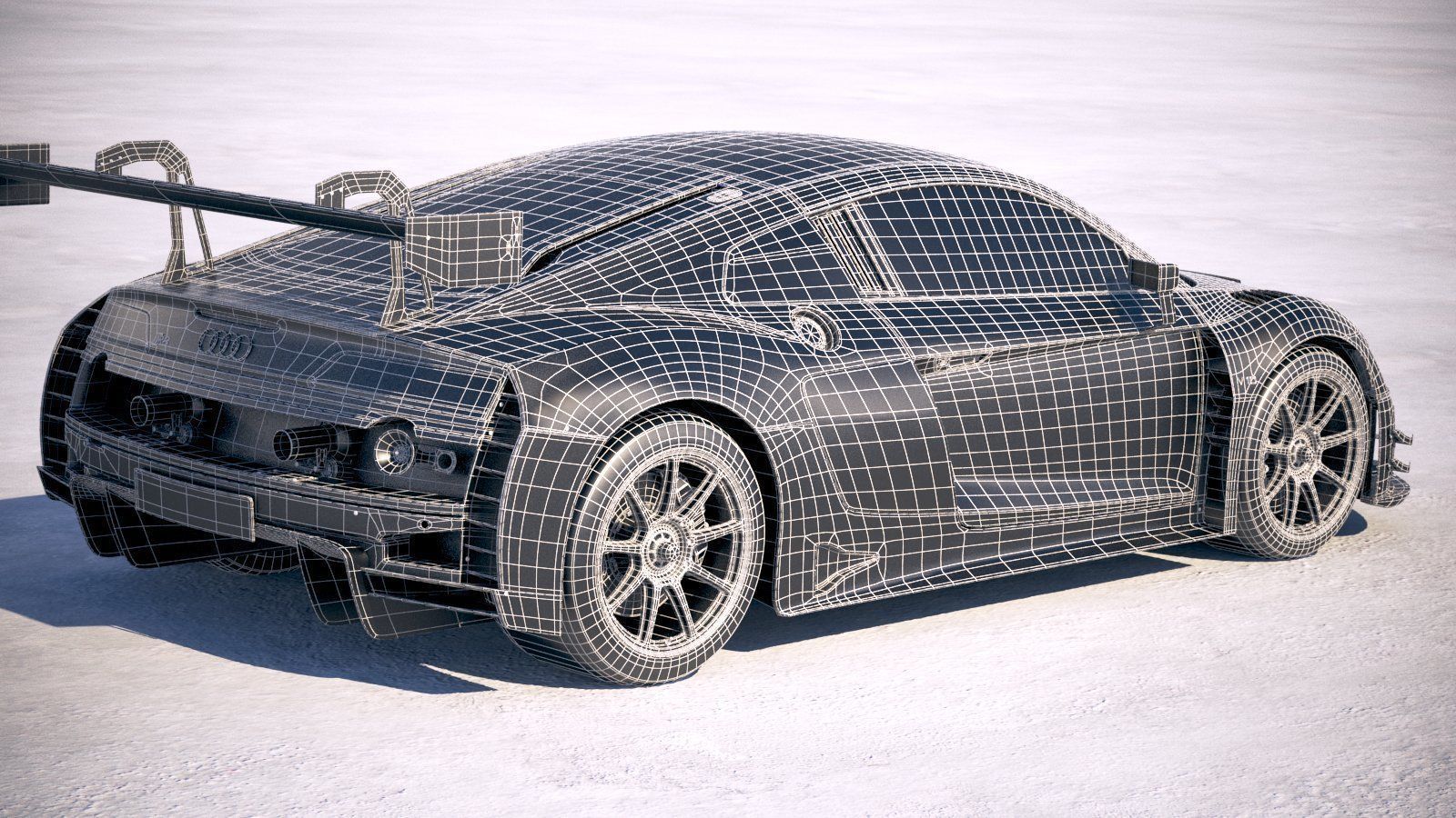 Audi R8 LMS GT3 2020 3D model | CGTrader