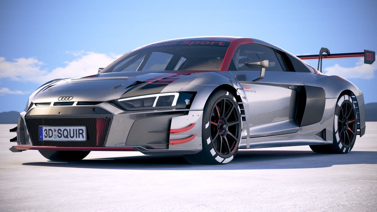 Audi R8 LMS GT3 2020 3D model | CGTrader