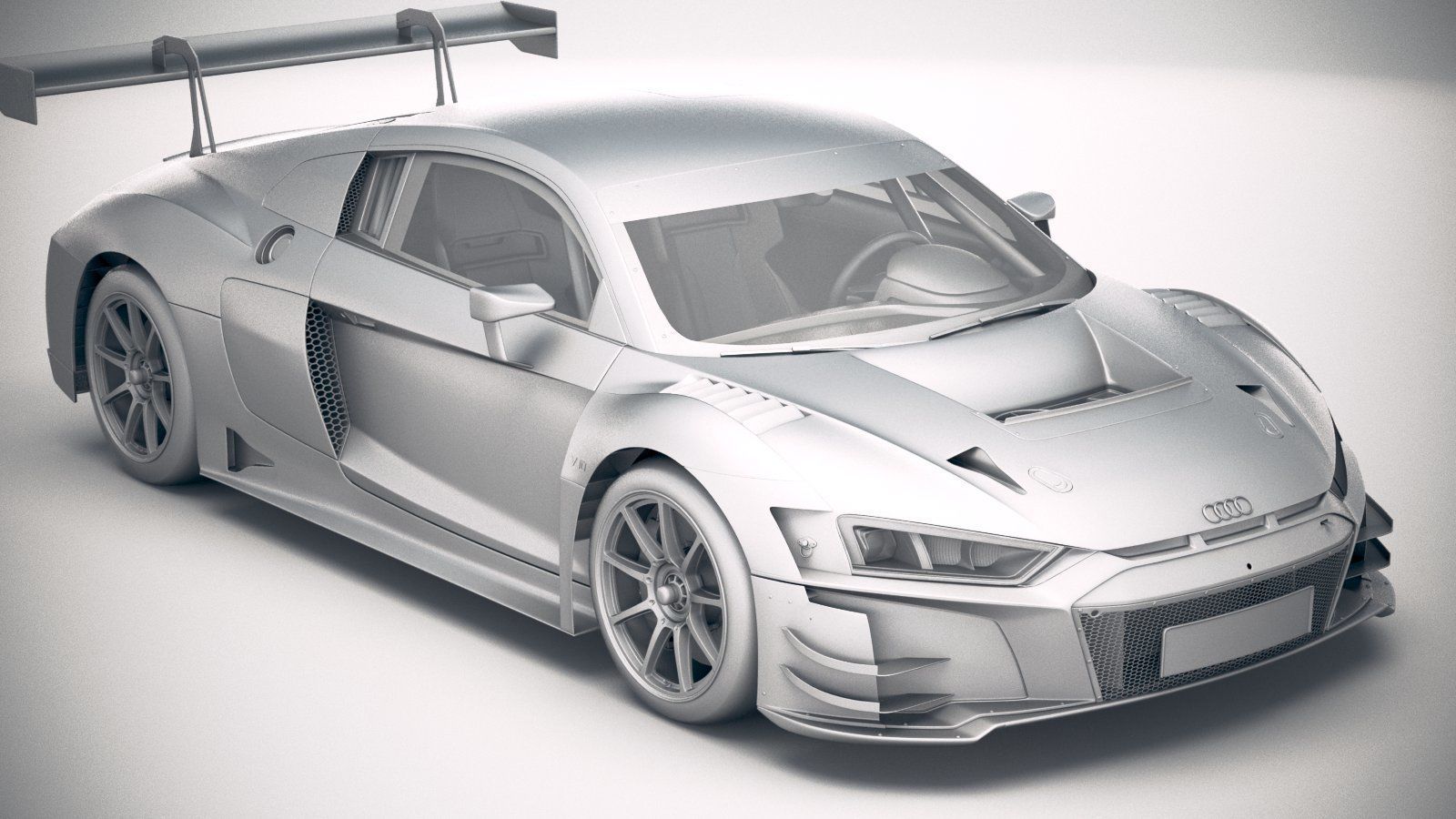 Audi R8 LMS GT3 2020 3D model | CGTrader