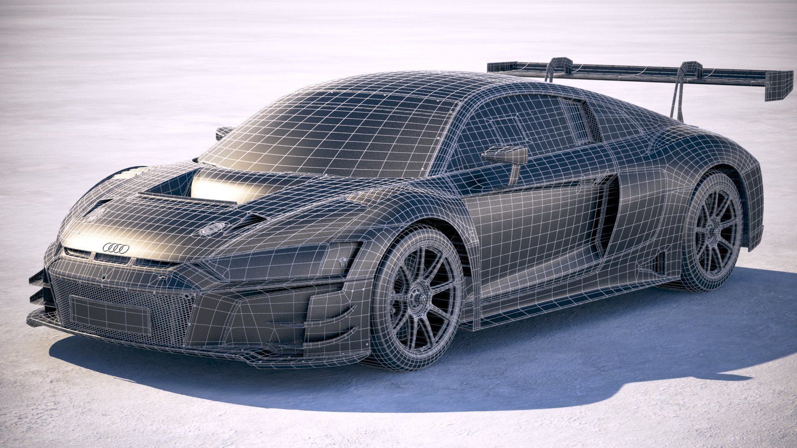 Audi R8 LMS GT3 2020 3D model | CGTrader
