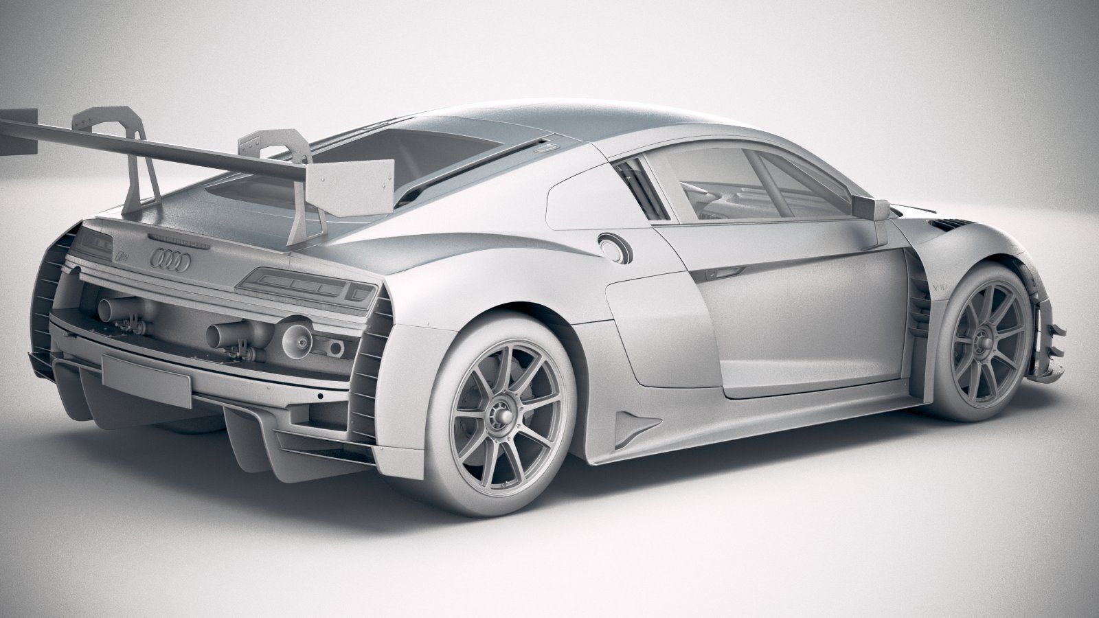 Audi R8 LMS GT3 2020 3D model | CGTrader