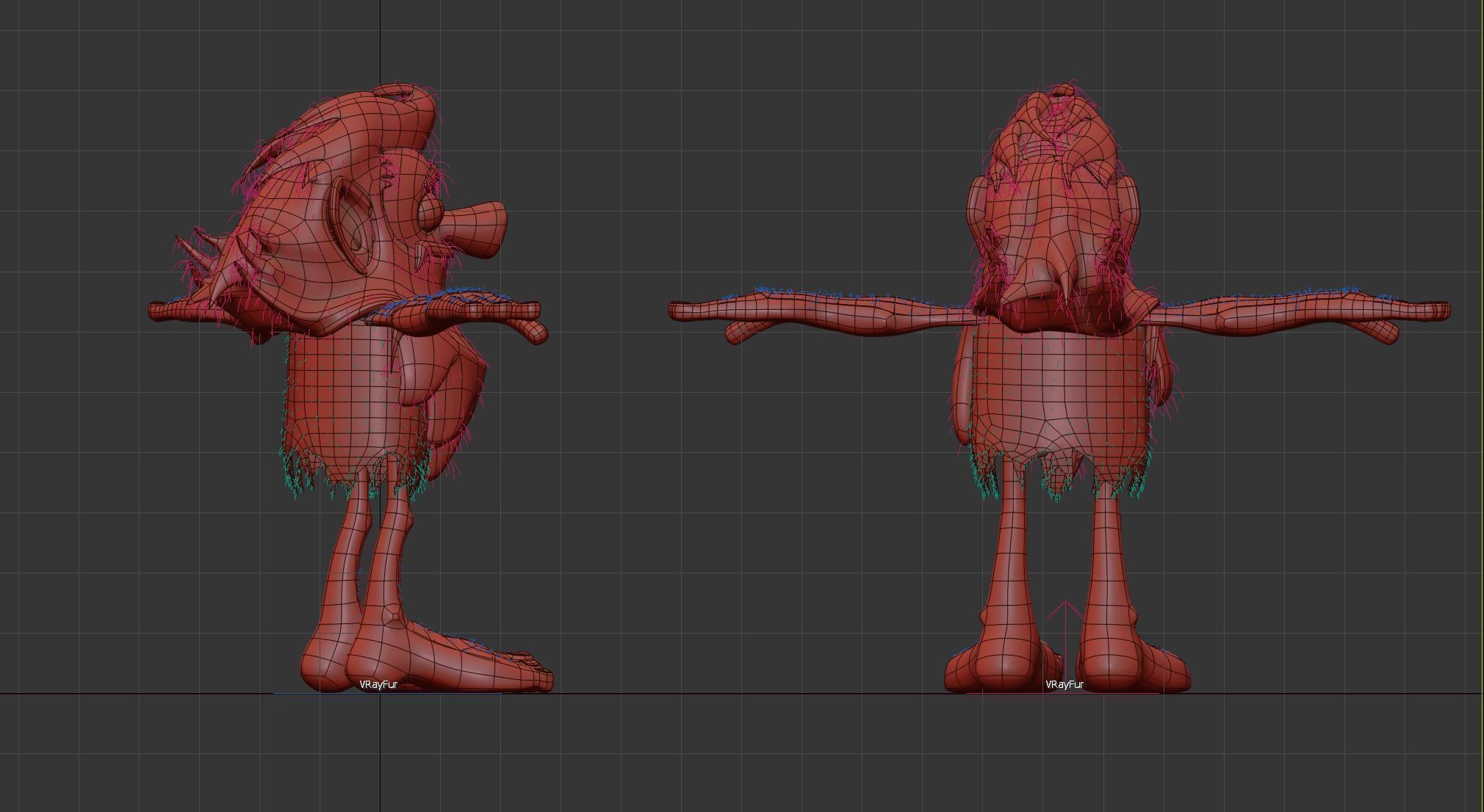 3D model Caveman VR / AR / low-poly | CGTrader