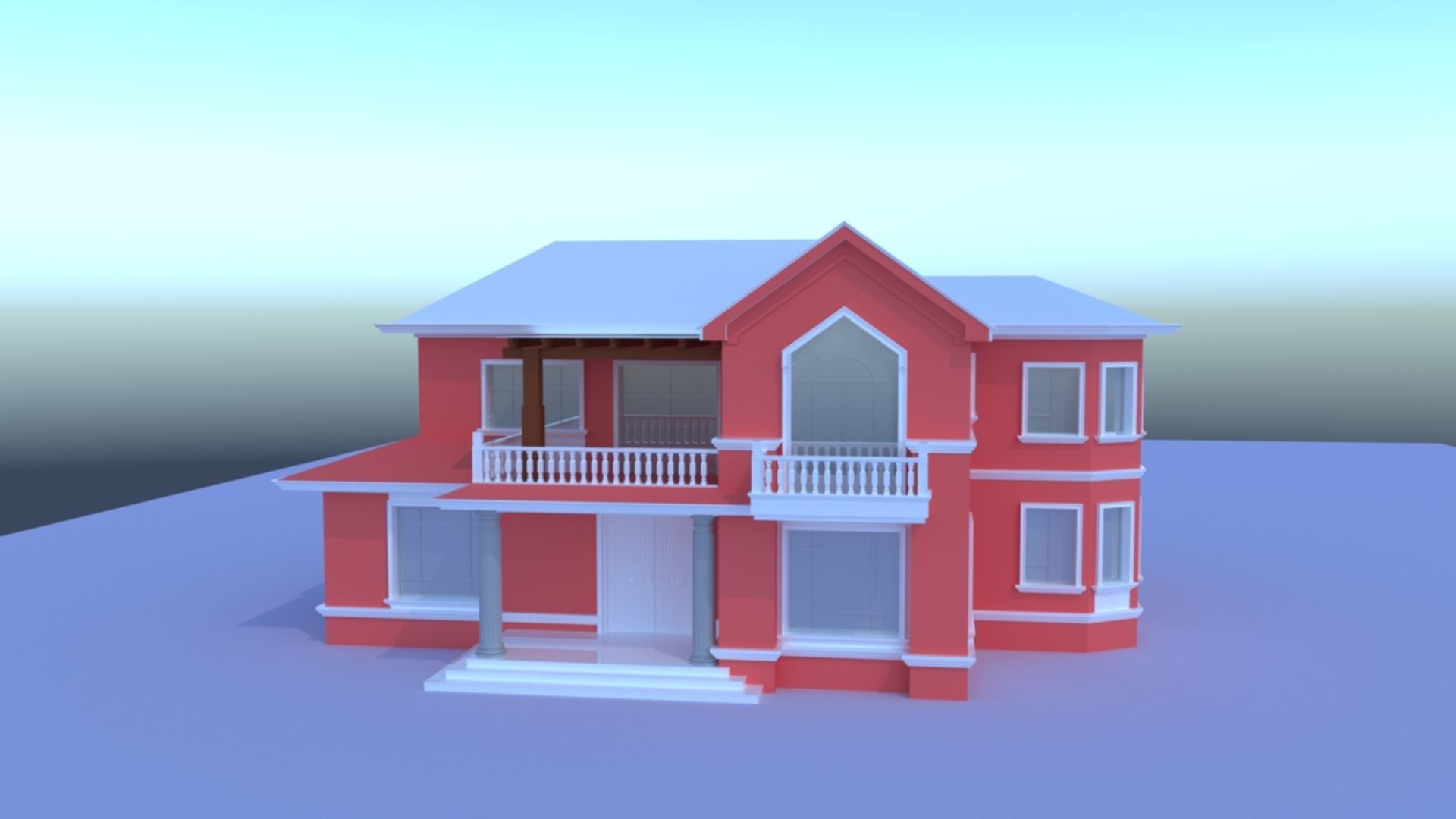 3ds max house 3D model | CGTrader