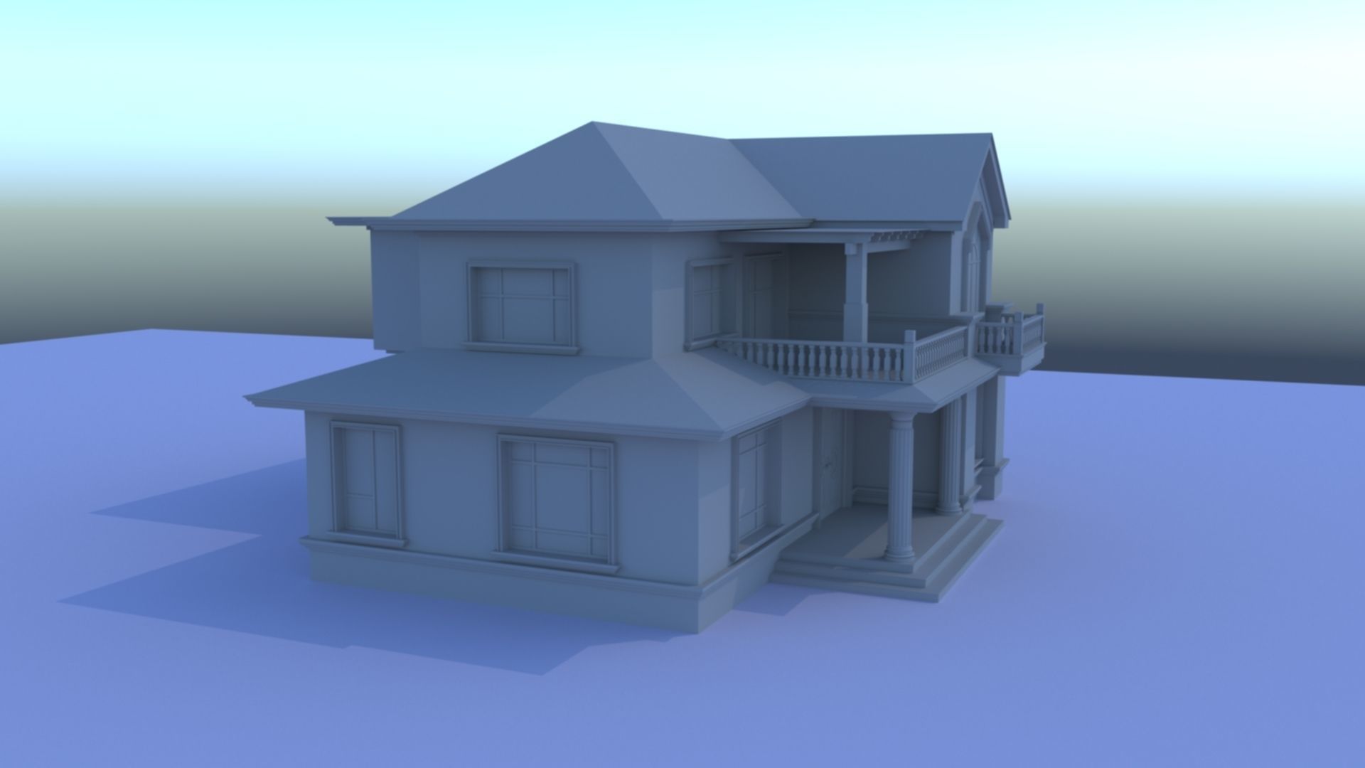 3ds max house 3D model | CGTrader