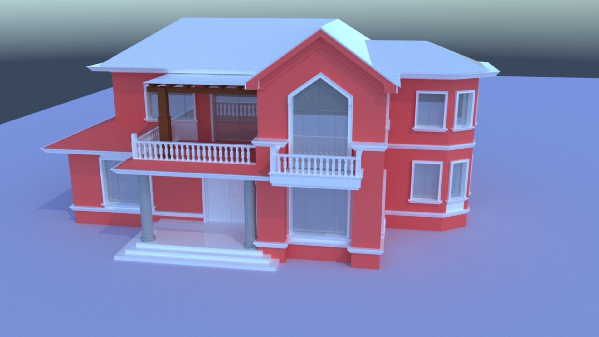 3ds max house 3D model | CGTrader