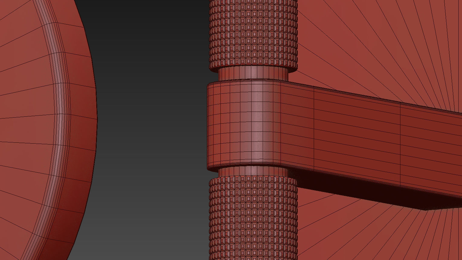 Lambeth Knurled Grand Wall Sconce 3D model | CGTrader