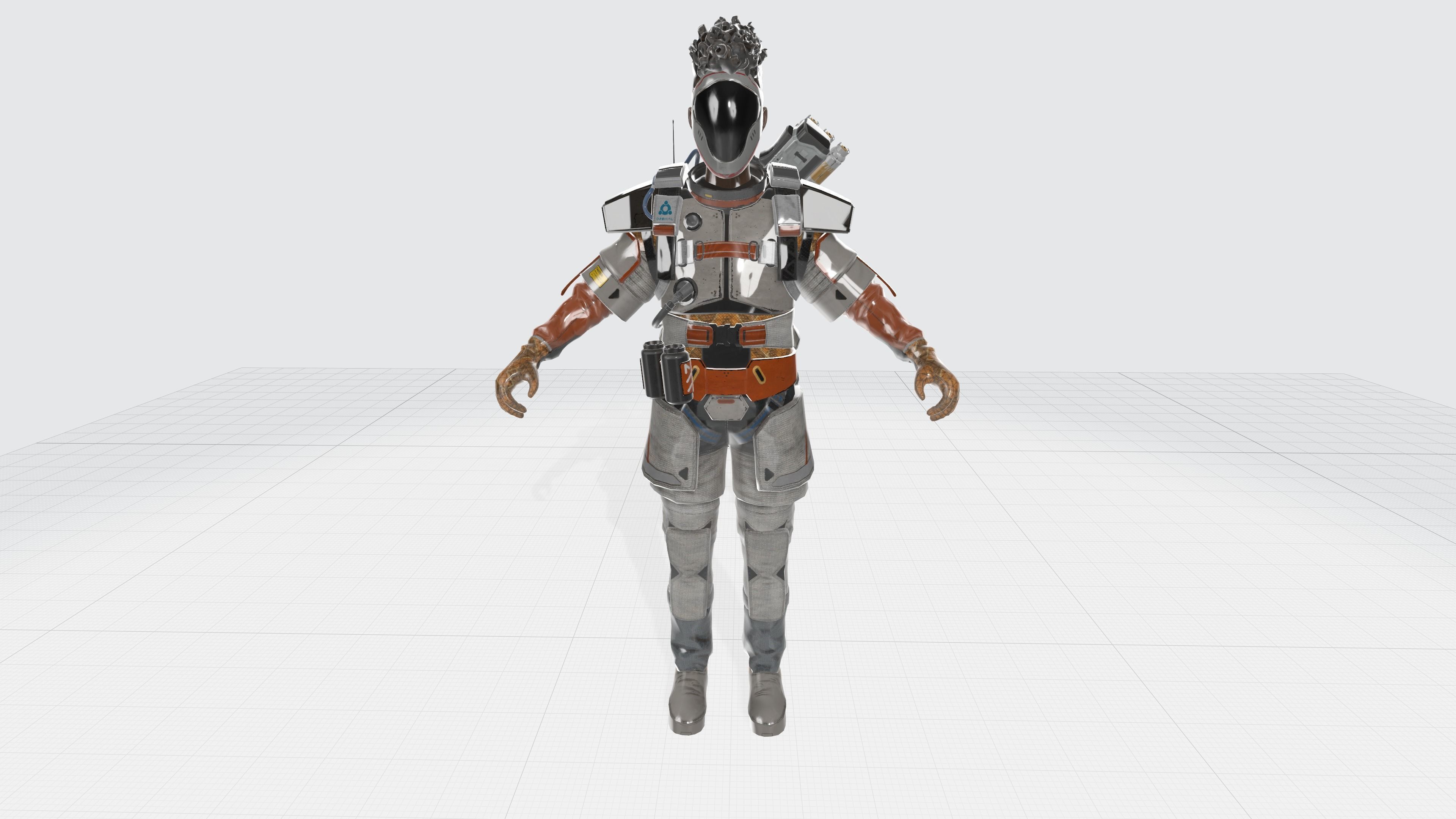 Apex legends 3d models Bangalore Legendary 3D model 3D model animated FBX