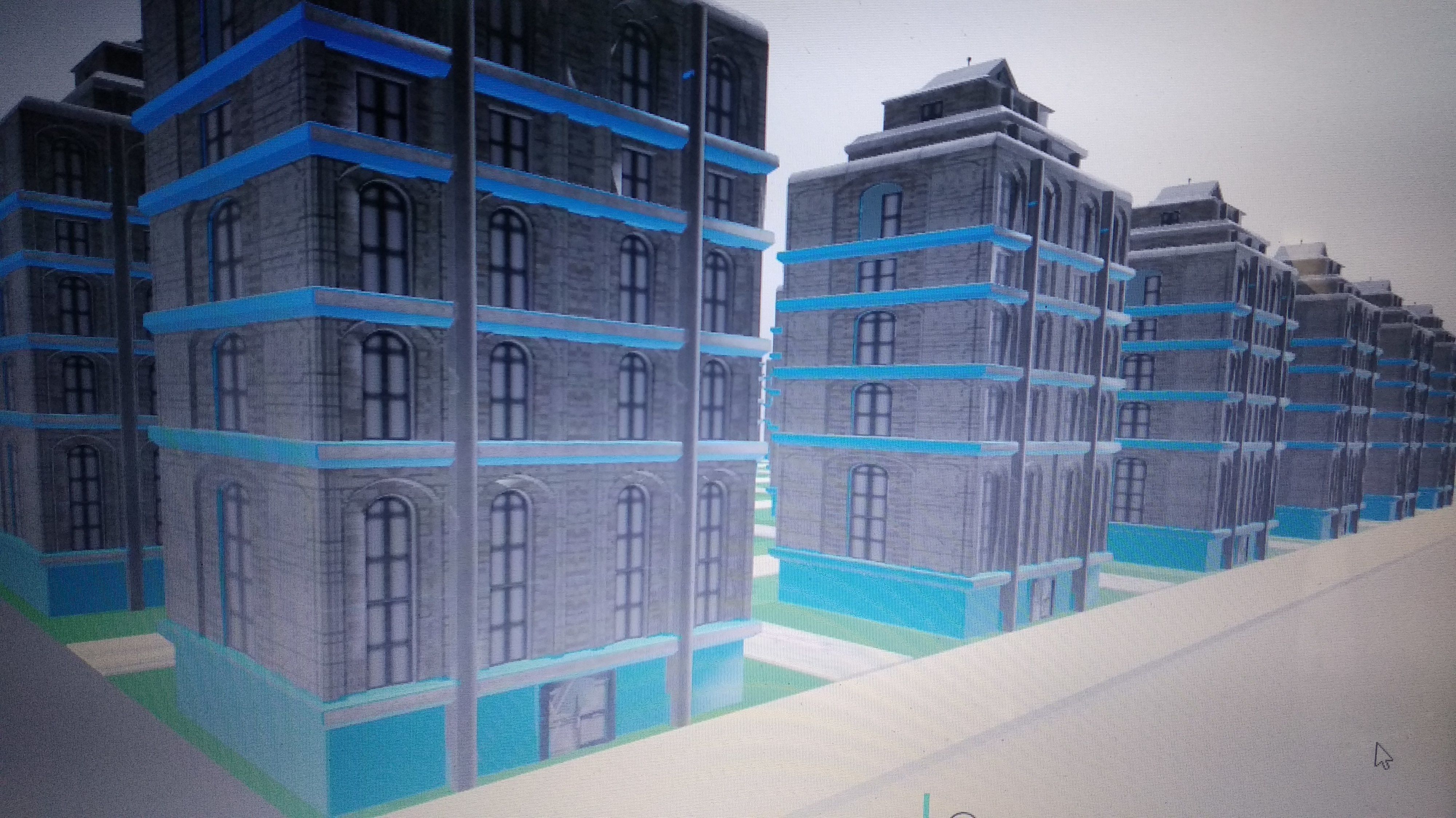 Colony computer screen with pattern 3D model | CGTrader