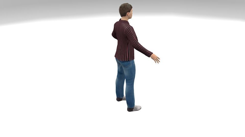 BASE HUMAN MODEL free 3D model rigged | CGTrader