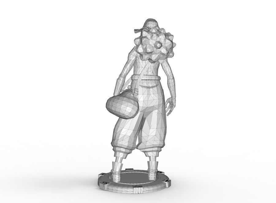 Usopp - Idle Pose 3D model 3D printable | CGTrader