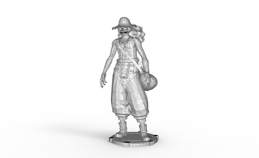 Usopp - Standing Pose 3D model 3D printable | CGTrader