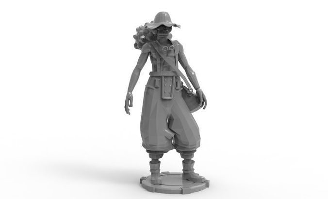 Usopp - Standing Pose 3D model 3D printable | CGTrader