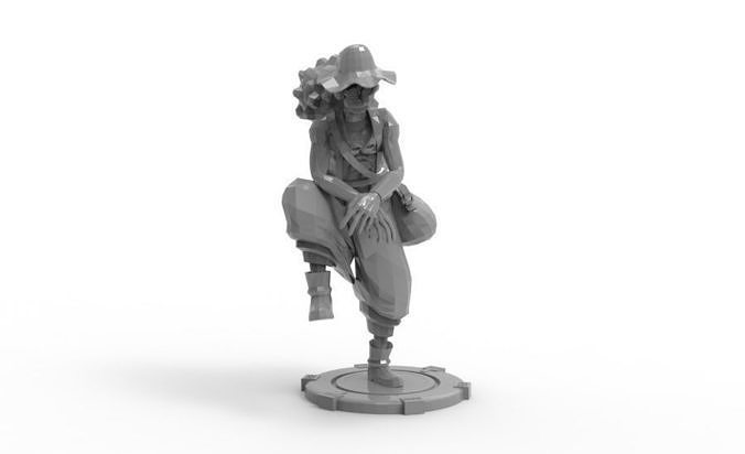 Usopp - Standing Pose 3D model 3D printable | CGTrader