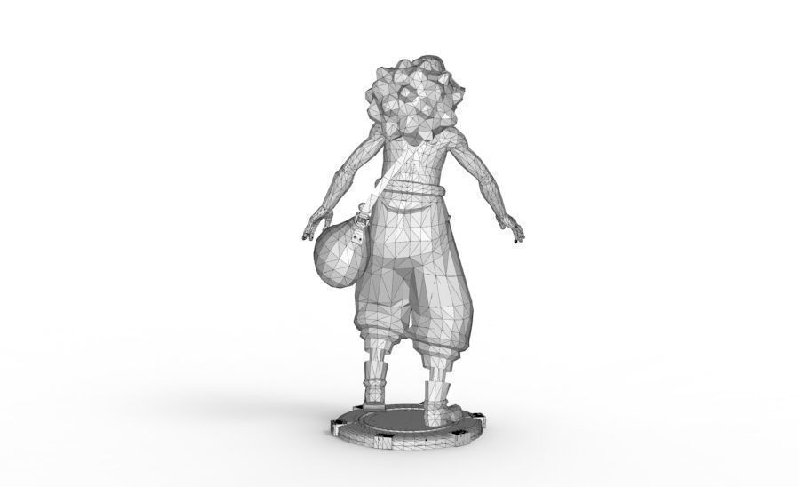 Usopp - Tough Walk Pose 3D model 3D printable | CGTrader