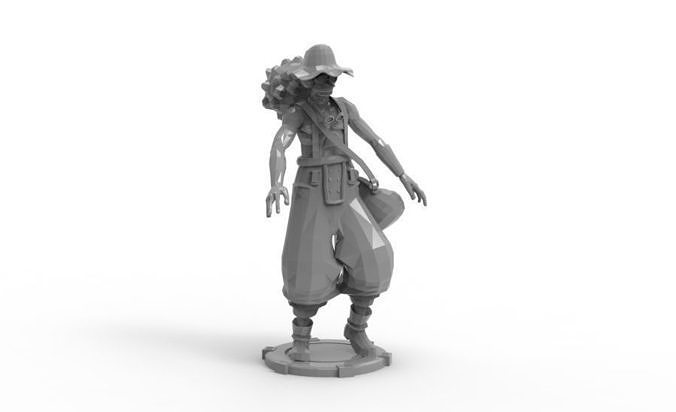 Usopp - Tough Walk Pose 3D model 3D printable | CGTrader