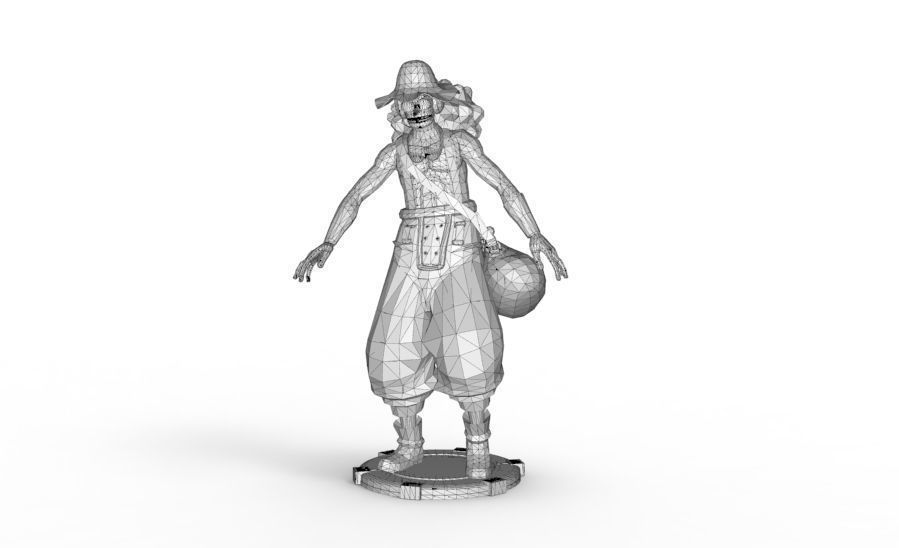 Usopp - Tough Walk Pose 3D model 3D printable | CGTrader