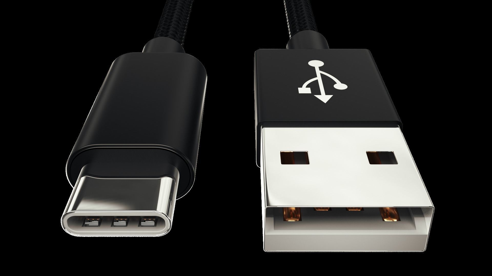 USB and USB TYPE C 3D model | CGTrader