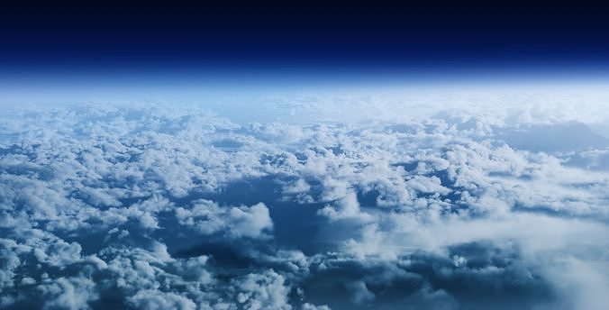 Nine high quality Cloud clusters in VDB 3D model | CGTrader