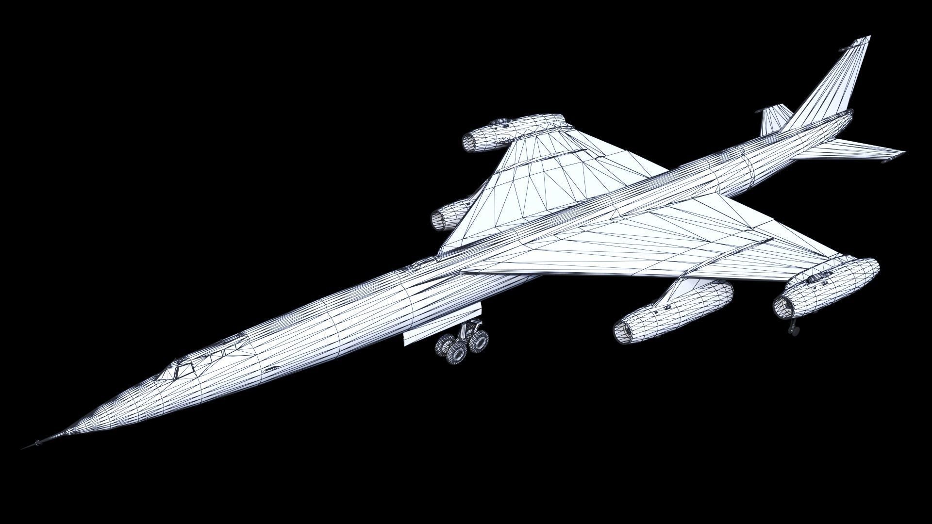 3D model Myasishchev M-50 Bounder VR / AR / low-poly | CGTrader