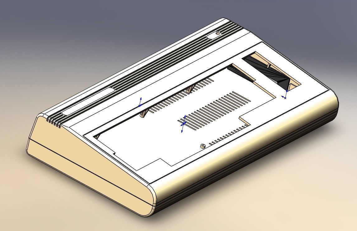 Breadbin Commodore 64 Enclosure 3D print model 3D model 3D printable ...